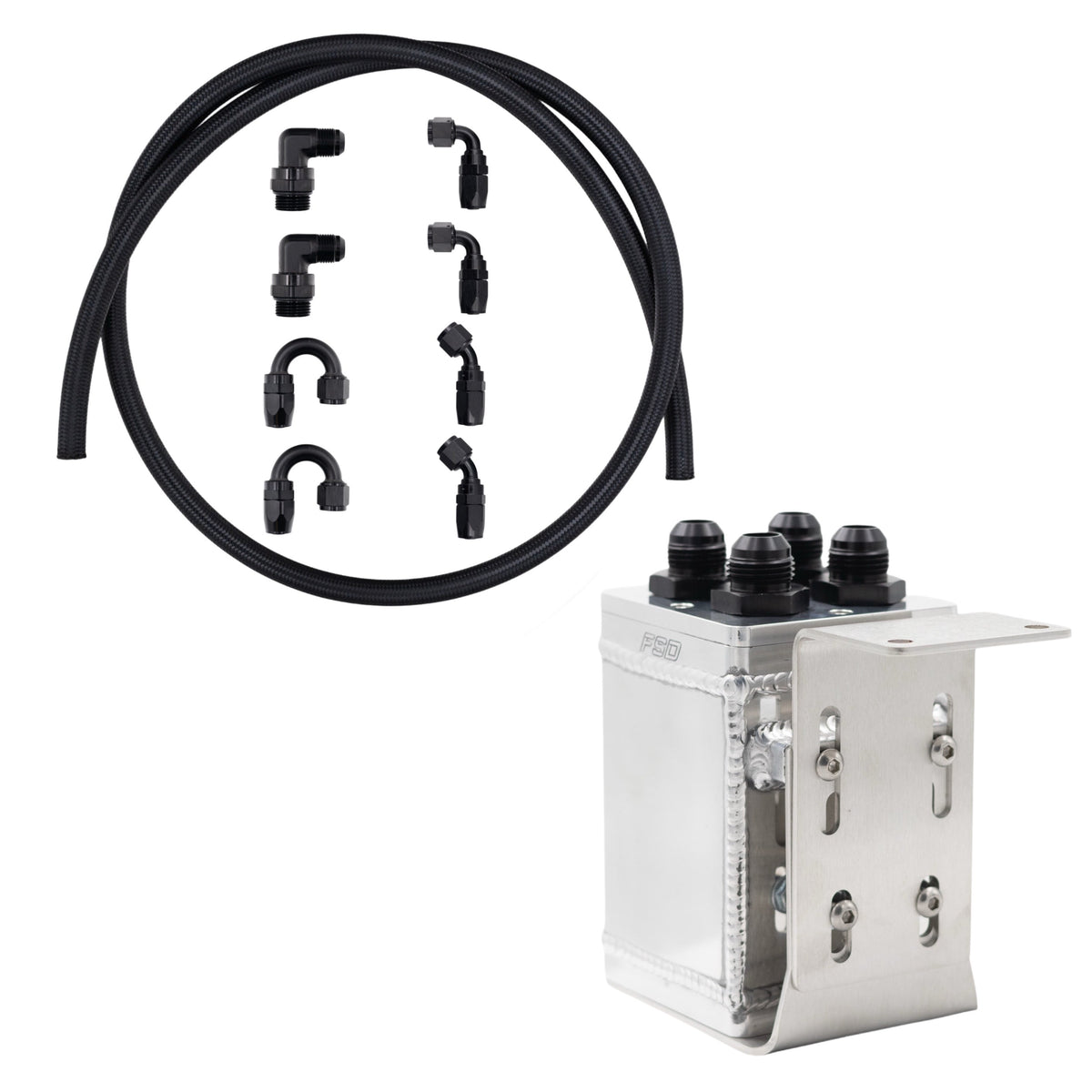 FSD Catch Can Kit 1998.5+ Cummins – Full Send Diesel