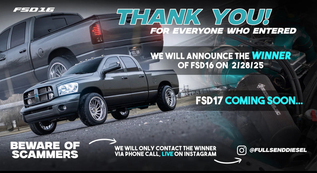 Giveaway – Full Send Diesel