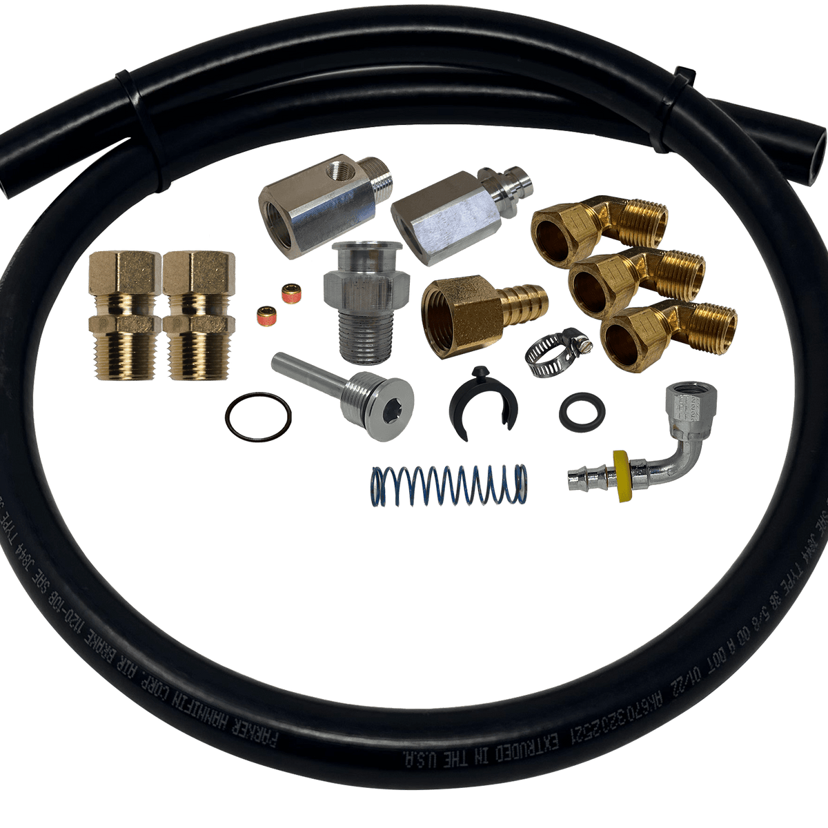 PACCAR Fuel Line Adapter Kit for Trucks without Frame Mounted Water Se ...